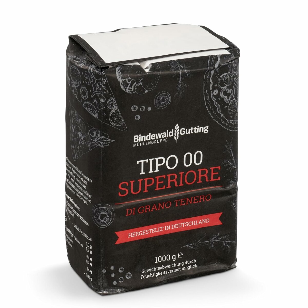 Bindewald Gutting Tipo 00 Superiore di Grano Tenero 10 kg – Premium-P ...